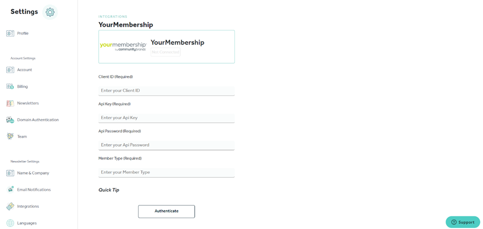 YourMembership Integration Documentation
